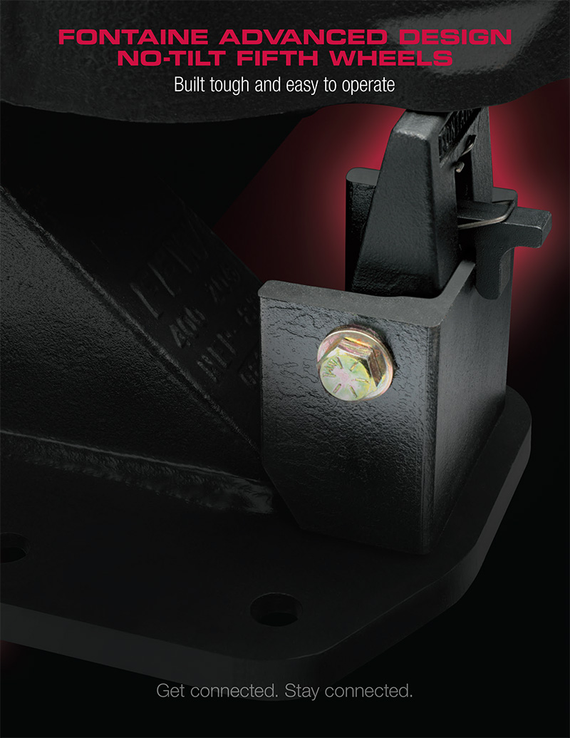 Fontaine Fifth Wheel -- Heavy Duty and Weight Savings No-Slack Fifth Wheels